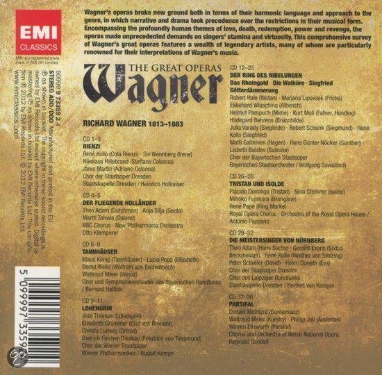 Various - Wagner: Great Opera Box, various artists | CD (album ...