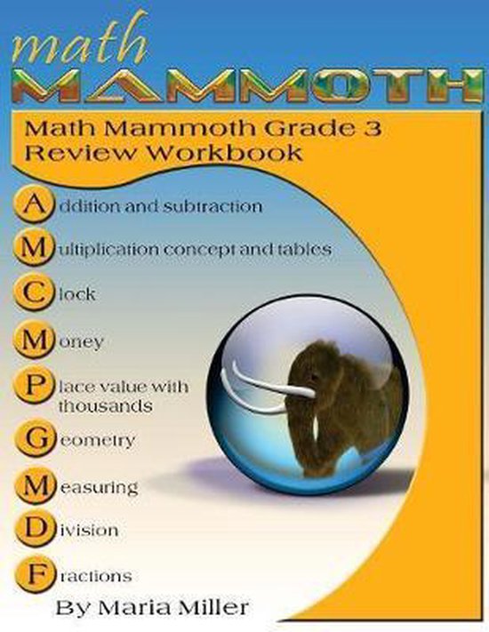 Math Mammoth Grade 3 Review Workbook | 9781942715443 | Maria Miller ...