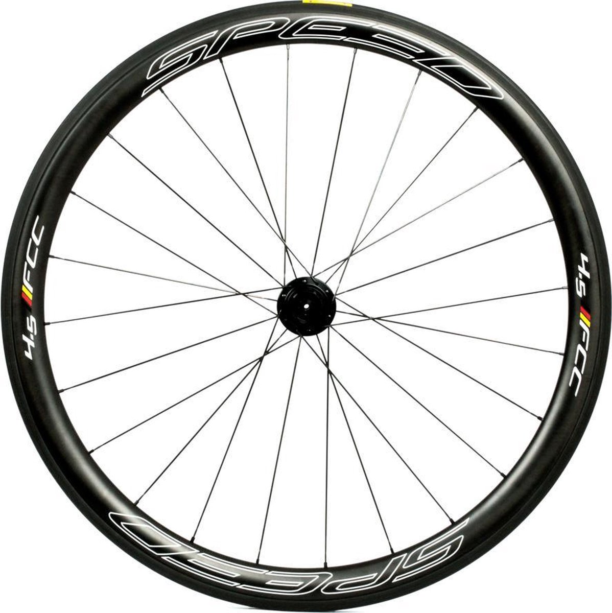 Veltec Speed 4.5 FCC racefiets wiel zwart | bol