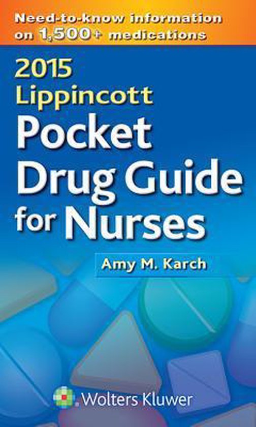 2015 Lippincott Pocket Drug Guide for Nurses | 9781469853338 | Amy ...
