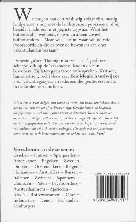 Dat zijn nou typisch... - Dat zijn nou typisch Belgen, A. Mason ...