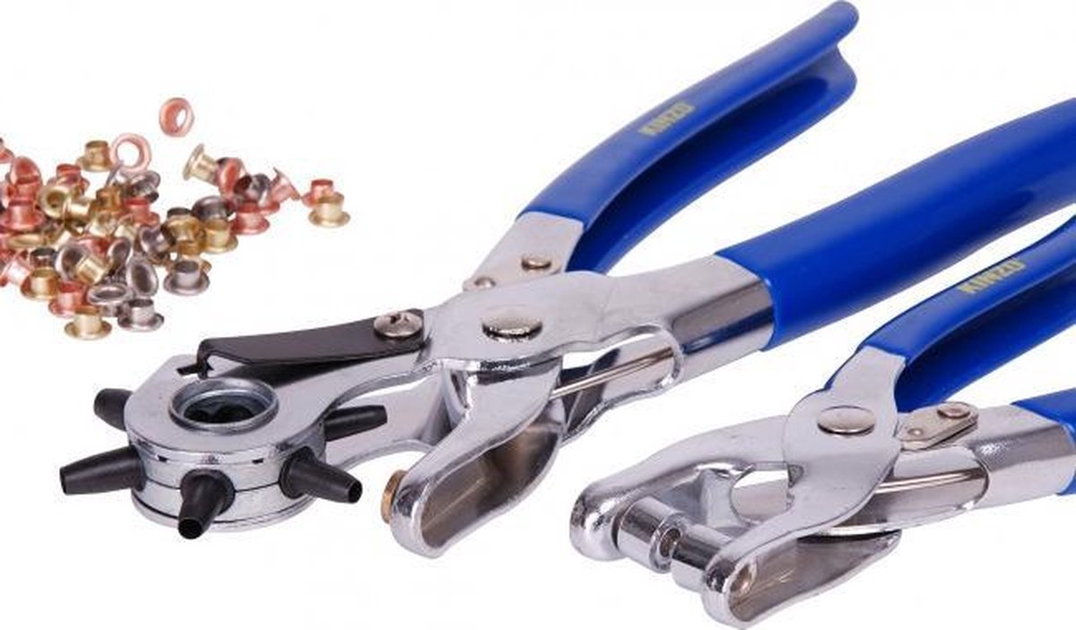 102- Delige Gatentang & Drukknopen Tang - Revolvertang / Ponstang Met ...