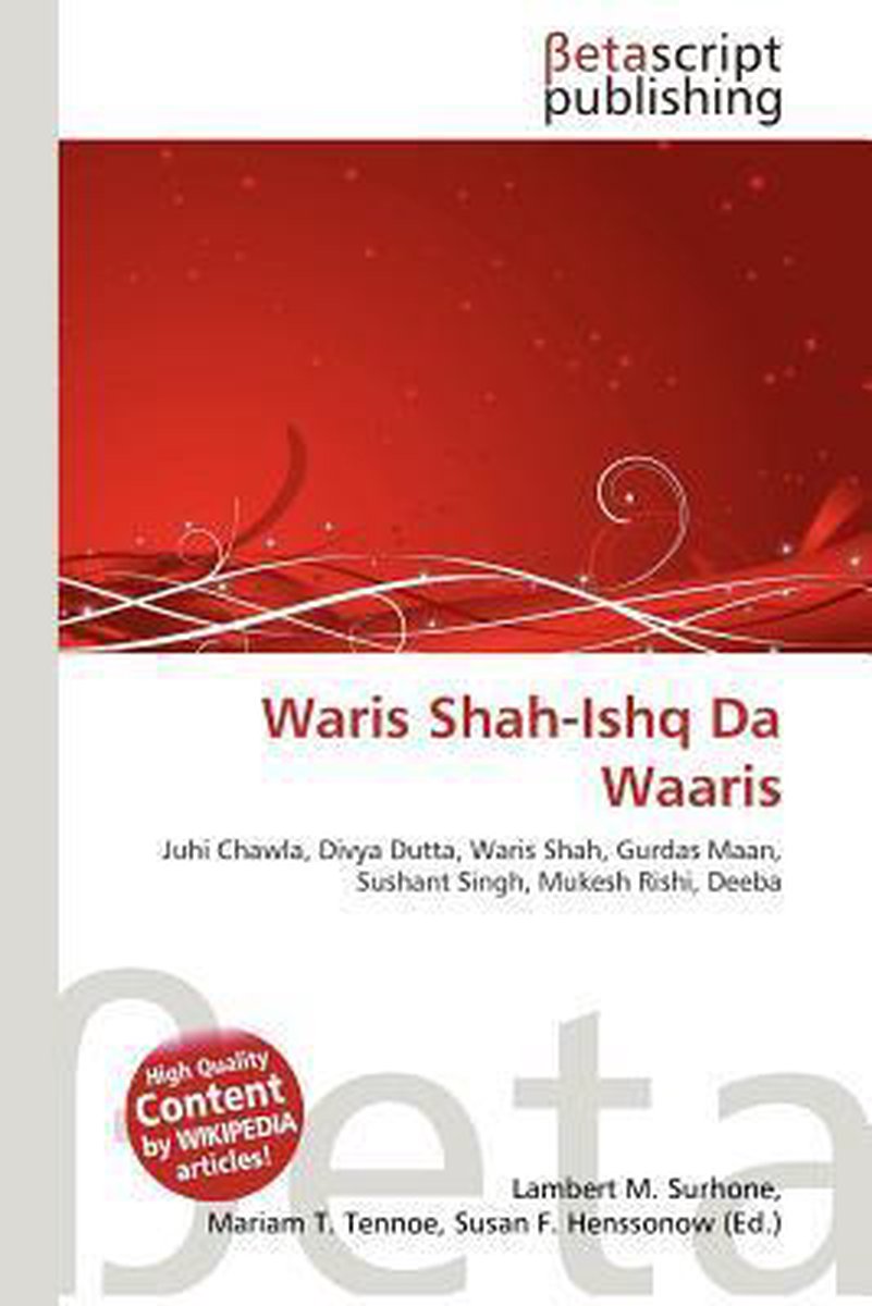 Waris Shah-Ishq Da Waaris | 9786133505247 | Boeken | bol