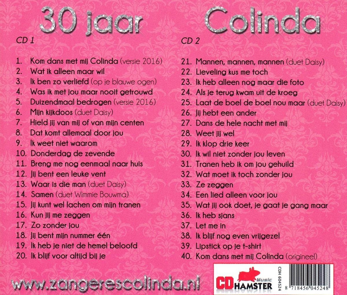 Colinda - 30 Jaar Colinda, Colinda | Muziek | bol.com