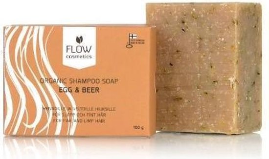 Flow Cosmetics - Shampoobar Bier & Ei - Shampoo | bol
