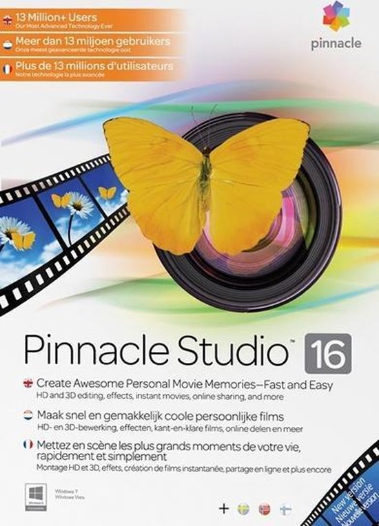 Pinnacle Studio 16 - Nederlands / Frans | bol.com