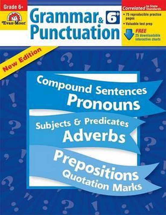 Grammar & Punctuation, Grade 6, Evan-Moor Corporation | 9781557998507 ...