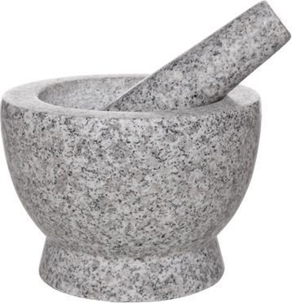 Cosy & Trendy Vijzel met Stamper Graniet Ø18cm | bol.com