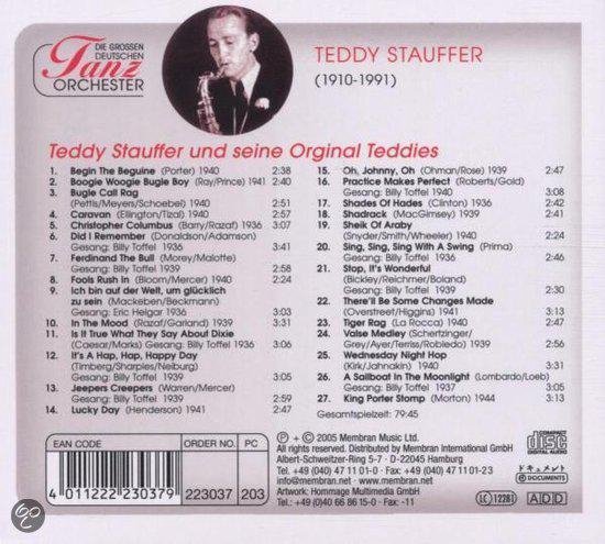 Unterhaltungsmusik, Teddy Stauffer & Seine Original Teddies | Muziek | bol