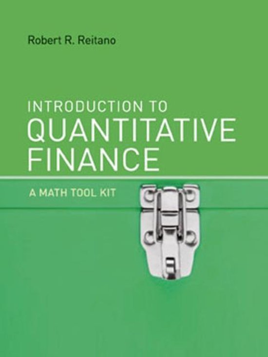 Introduction to Quantitative Finance | 9780262013697 | Robert R ...