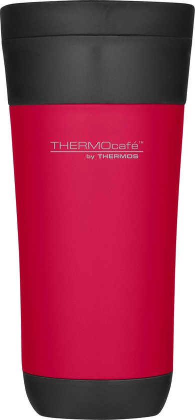 Thermos Flip Lid Beker - 425 ml - Rood | bol.com