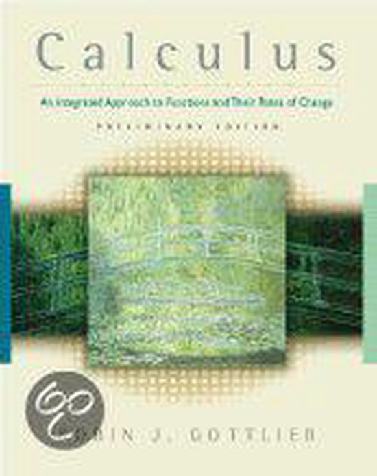 Calculus, Robin J. Gottlieb | 9780201709292 | Boeken | bol.com