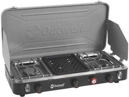 Outwell Chef Cooker Premium Gasbarbecue - 3-Burner | bol