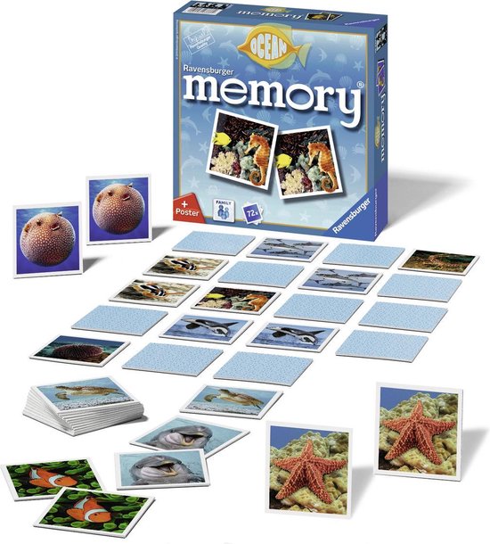 Family memory® Ocean - Kinderspel | Games | bol.com