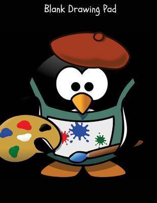 Blank Drawing Pad, Drawing Pad And Sketchbook | 9781544137858 | Boeken ...