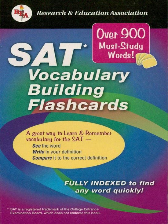 SAT Vocabulary Builder Interactive Flashcards Book (ebook), The Editors ...