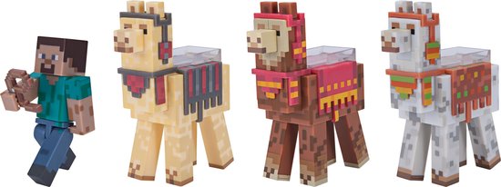 MINECRAFT Steve with Llama Caravan Pack | bol.com