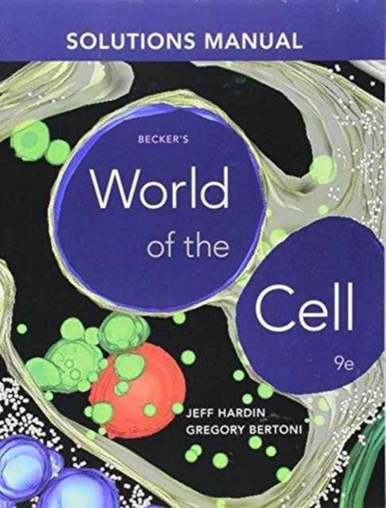 Becker's World of the Cell | 9780321939111 | Jeff Hardin | Boeken | bol.com