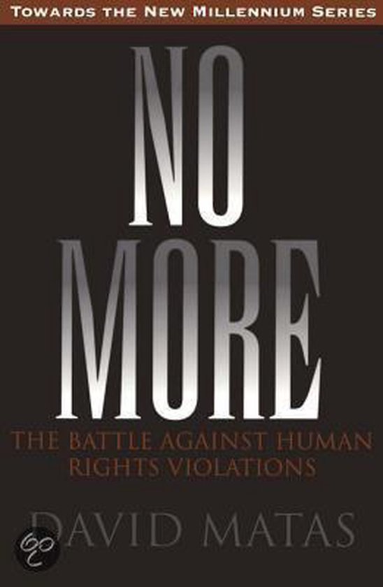 No More, David Matas | 9781550022216 | Boeken | bol.com
