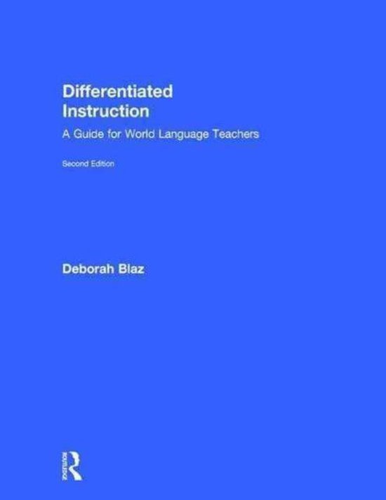 Differentiated Instruction | 9781138906174 | Deborah Blaz | Boeken ...