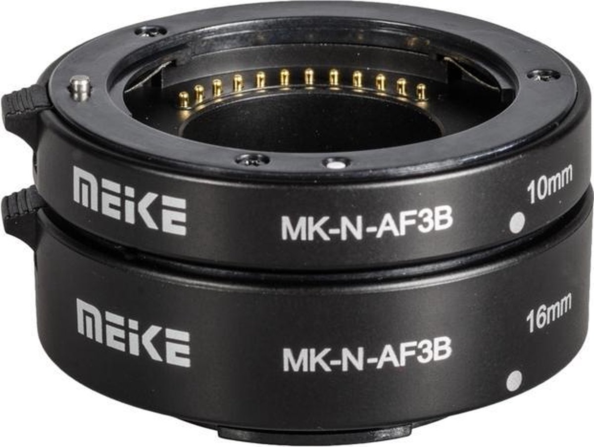 Basic Auto Focus Macro Extension Tube Nikon 1 / Meike MK-N-AF3B | bol.com