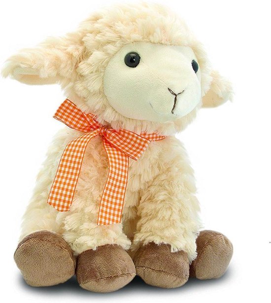 Groot Zittend Schaap, 30 cm | bol.com