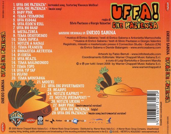Uffa! Che Pazienza, Ost | CD (album) | Muziek | bol.com