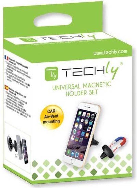 Techly Auto Passiv Techly I-SMART-UNITY Support Zwart | bol.com