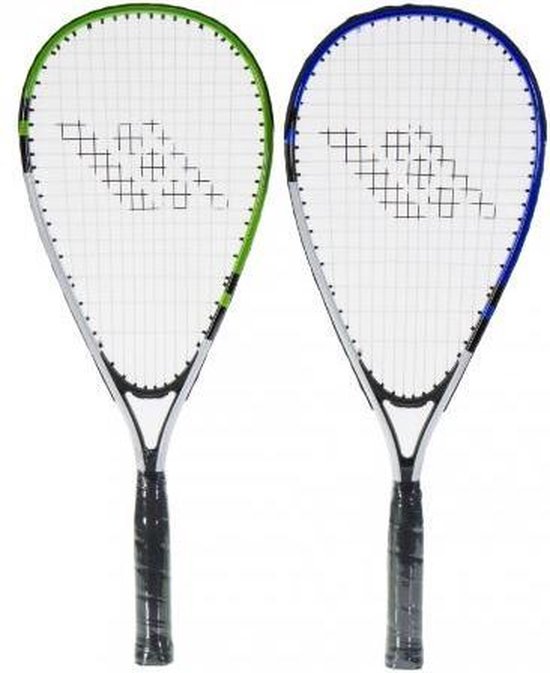 Rucanor Speed Badminton Set Groen/blauw 5-delig | bol
