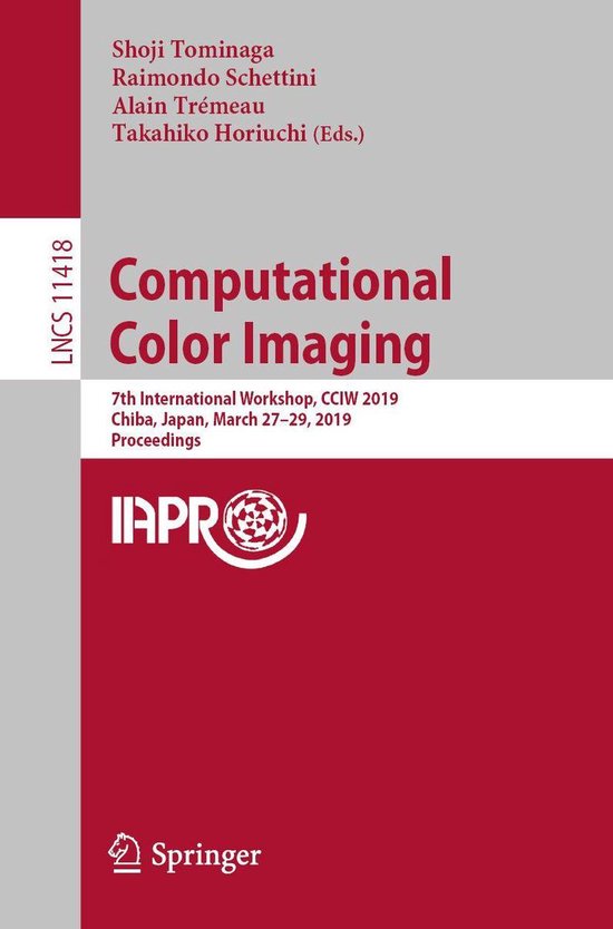 Computational Color Imaging (ebook) | 9783030139407 | Boeken | bol.com