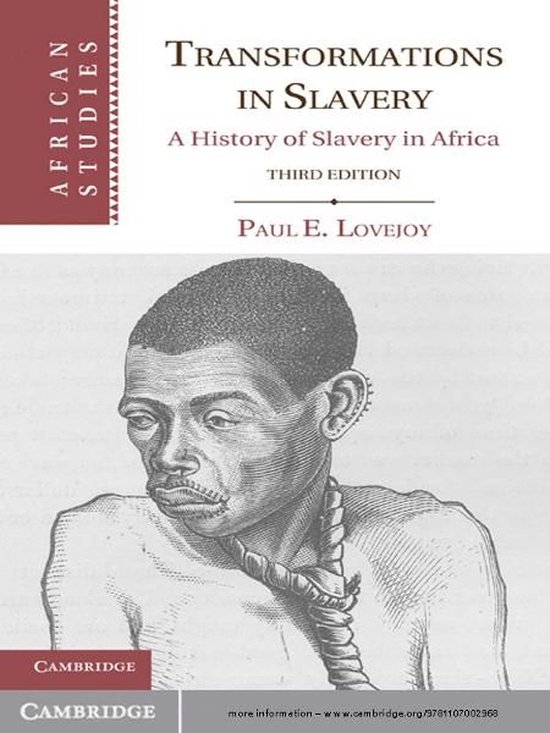 African Studies 117 - Transformations in Slavery (ebook), Lovejoy, Paul ...