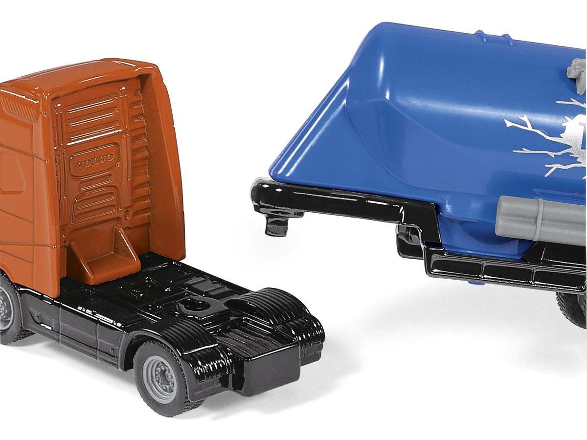 Siku Mercedes-benz Vrachtwagen Met Tankcontainer Geel/wit (1795) | bol.com