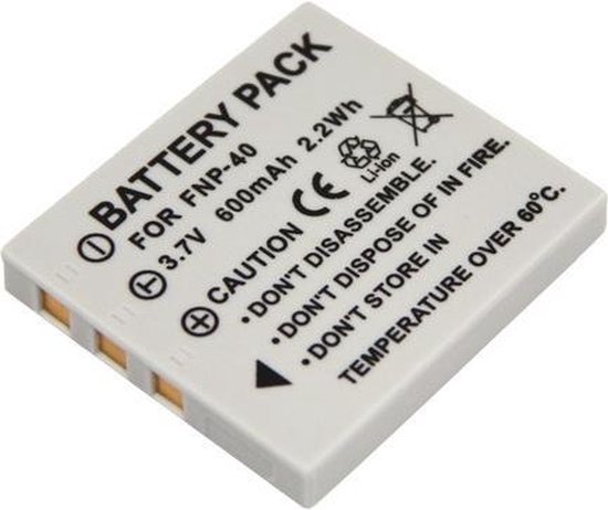 Battery FUJI FINEPIX NP-40 NP40 F402 F610 F700 F810 Pentax | bol