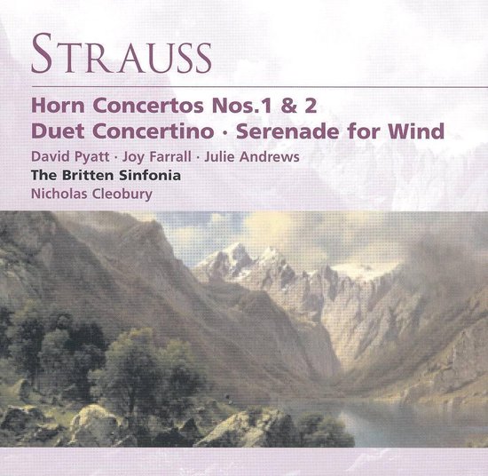 Various Artist - Strauss Horn Concert No 1 &, Nicholas Cleobury | CD ...