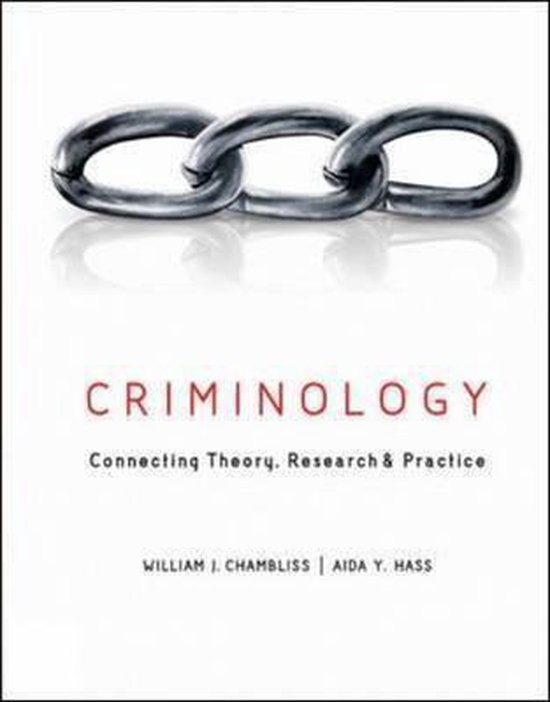 Criminology | 9780073527970 | William J. Chambliss | Boeken | bol