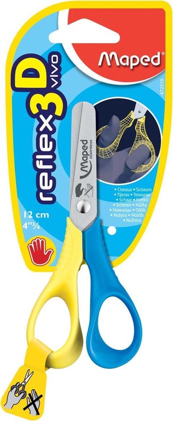 36x Maped schaar Reflex 3D Vivo voor linkshandigen | bol.com