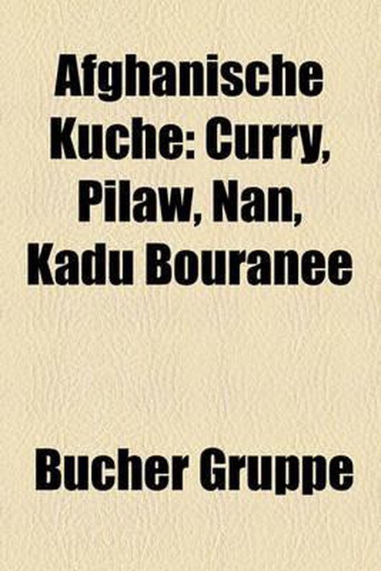 Afghanische Kche | 9781158755356 | Boeken | bol.com