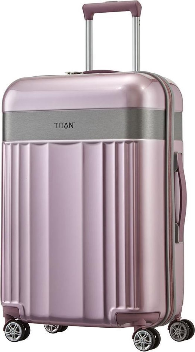 Titan Spotlight Flash 4 Wheel Trolley M Wild Rose | bol.com