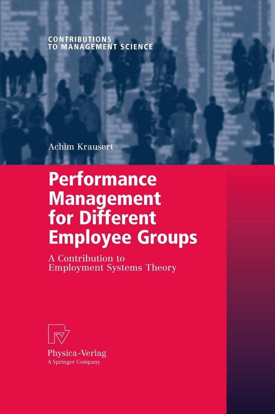 Contributions to Management Science - Performance Management for ...