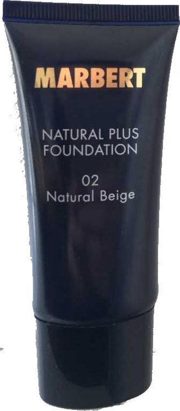 Marbert Natural Plus Foundation - 02 Natural Beige - Foundation | bol