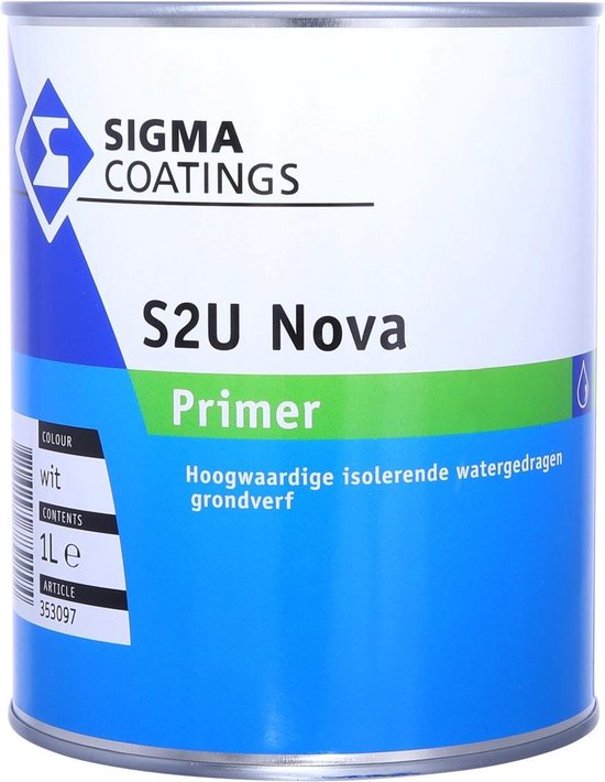 Sigma S2U Nova Primer 1 Liter RAL 9016 | bol