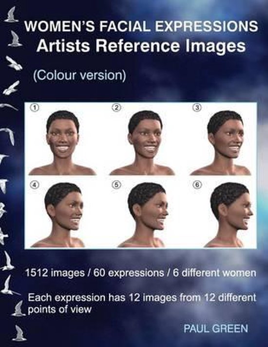 Women's Facial Expressions - Artists Reference Images, Paul Green ...