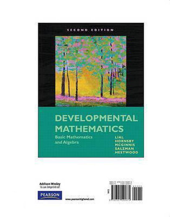 Developmental Mathematics, Margaret L. Lial | 9780321599674 | Boeken | bol