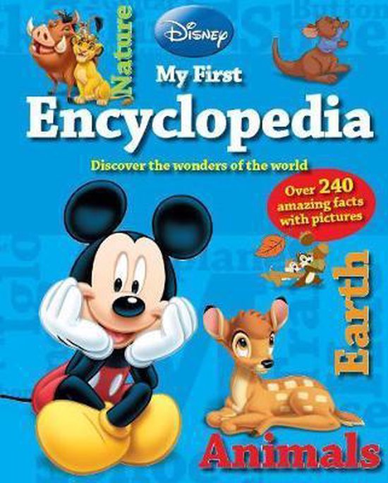 Disney My First Encyclopedia, Parragon Books Ltd | 9781445465456 ...