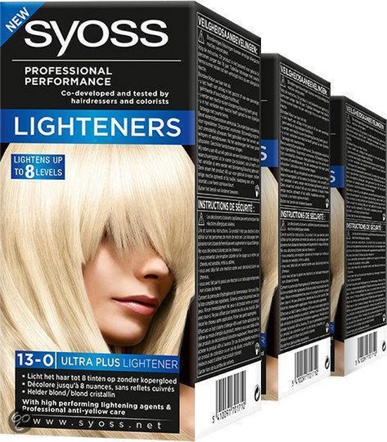 Syoss Color baseline 13-0 Ultra Plus Lightener - 3 st ...