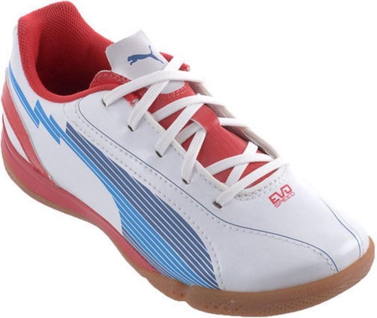 Puma Zaalschoenen Evospeed 5 It Heren Wit/rood/blauw Maat 39 | bol.com