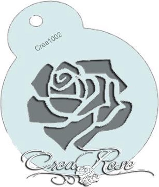 Schmink Sjabloon Roos CREA1002 | bol