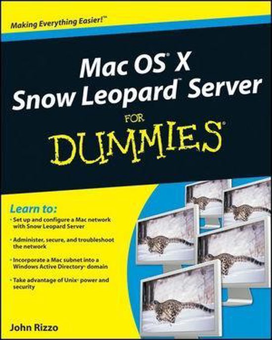 Mac OS X Snow Leopard Server For Dummies, John Rizzo | 9780470450369 ...