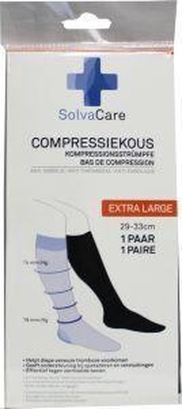 Solvacare compress.kous xl.zw 1 st | bol.com