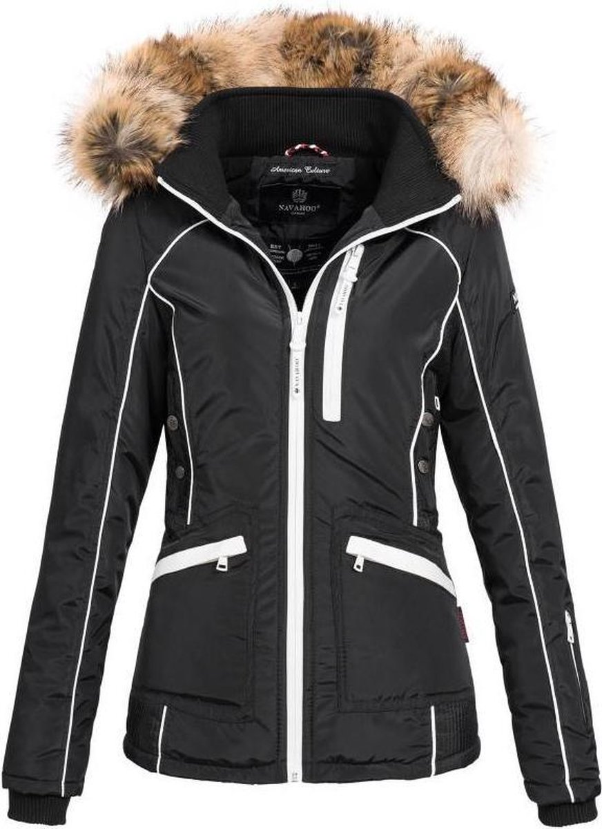 Navahoo dames winterjas waterafstotend zwart | bol.com